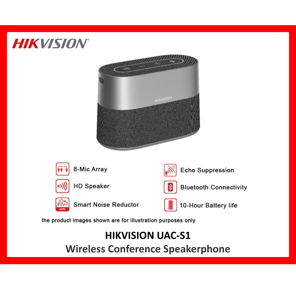 HIKVISION UAC-S1 WIRELESS CONFERENCE SPEAKERPHONE | Shopee Malaysia
