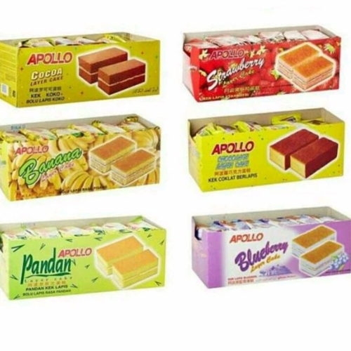 APOLLO LAYER CAKE (24pcs) | Shopee Malaysia