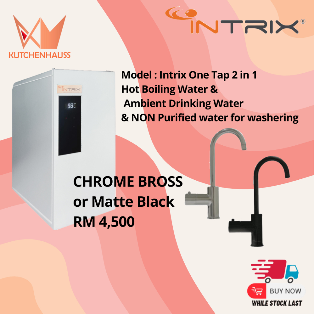 INTRIX One Tap - 2-in-1 Tap + Drinking water purifier system ...