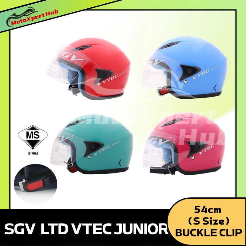 SGV LTD VTEC Junior Visorex Helmet sgv budak topi keledar buckle clip ...
