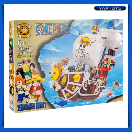 One Piece Thousand Sunny Big Pirate Ship SY6298 Bricks Toy | Shopee ...