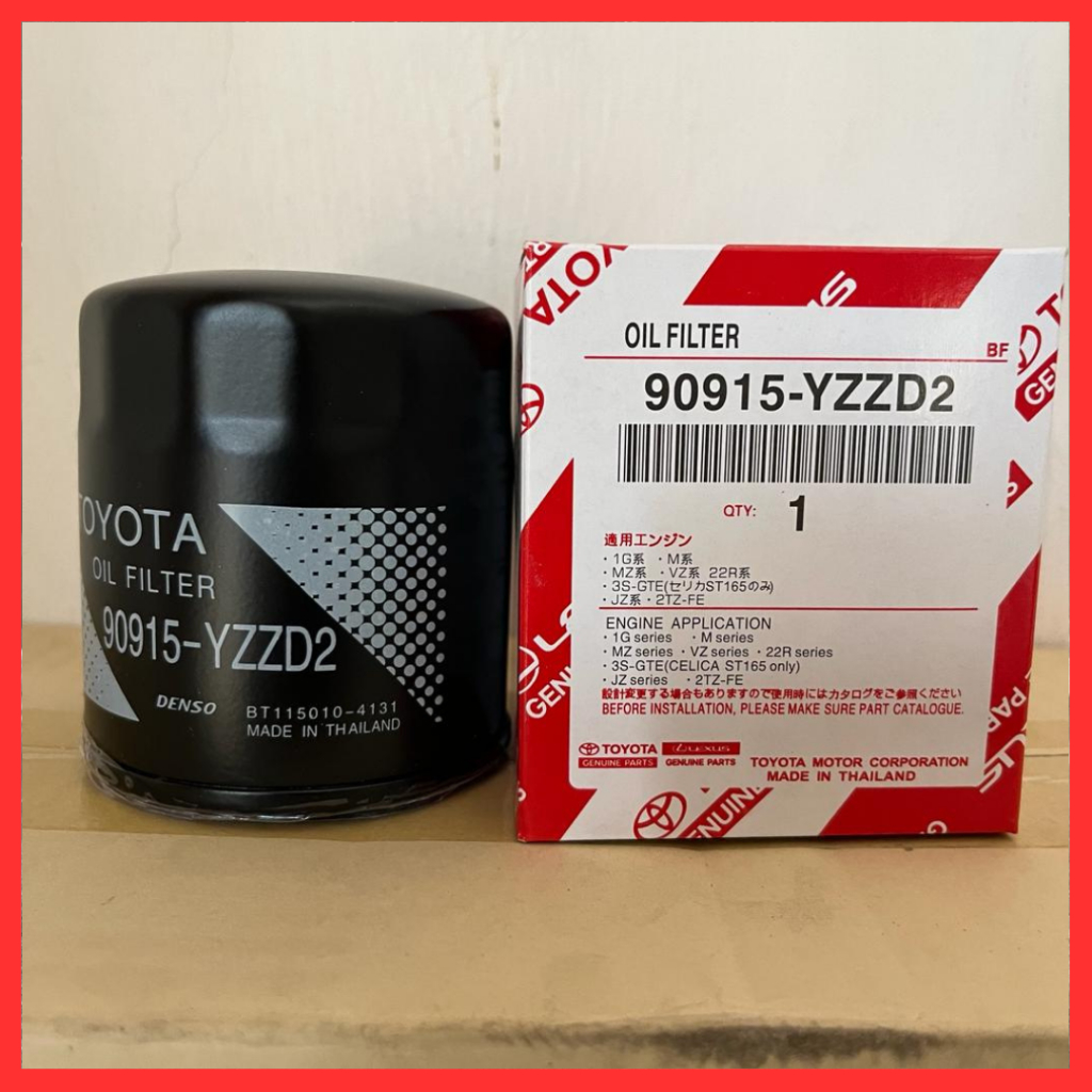 TOYOTA OIL FILTER 90915-YZZD2 | Shopee Malaysia