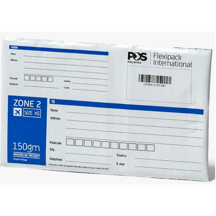 Flexipack International ZONE 2 Size XS 150g | Tracked Label ...