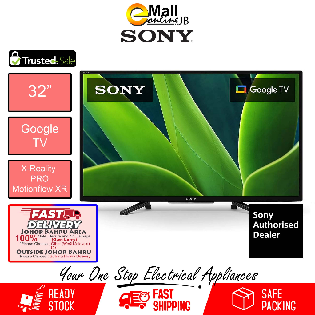 Sony W830K 32 Inch HD Ready LED TV with Google TV KD32W830K KD-32W830K ...
