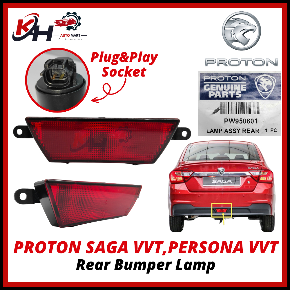 100% ORIGINAL* PROTON SAGA 16/ PERSONA NEW VVT REAR BUMPER LAMP ...