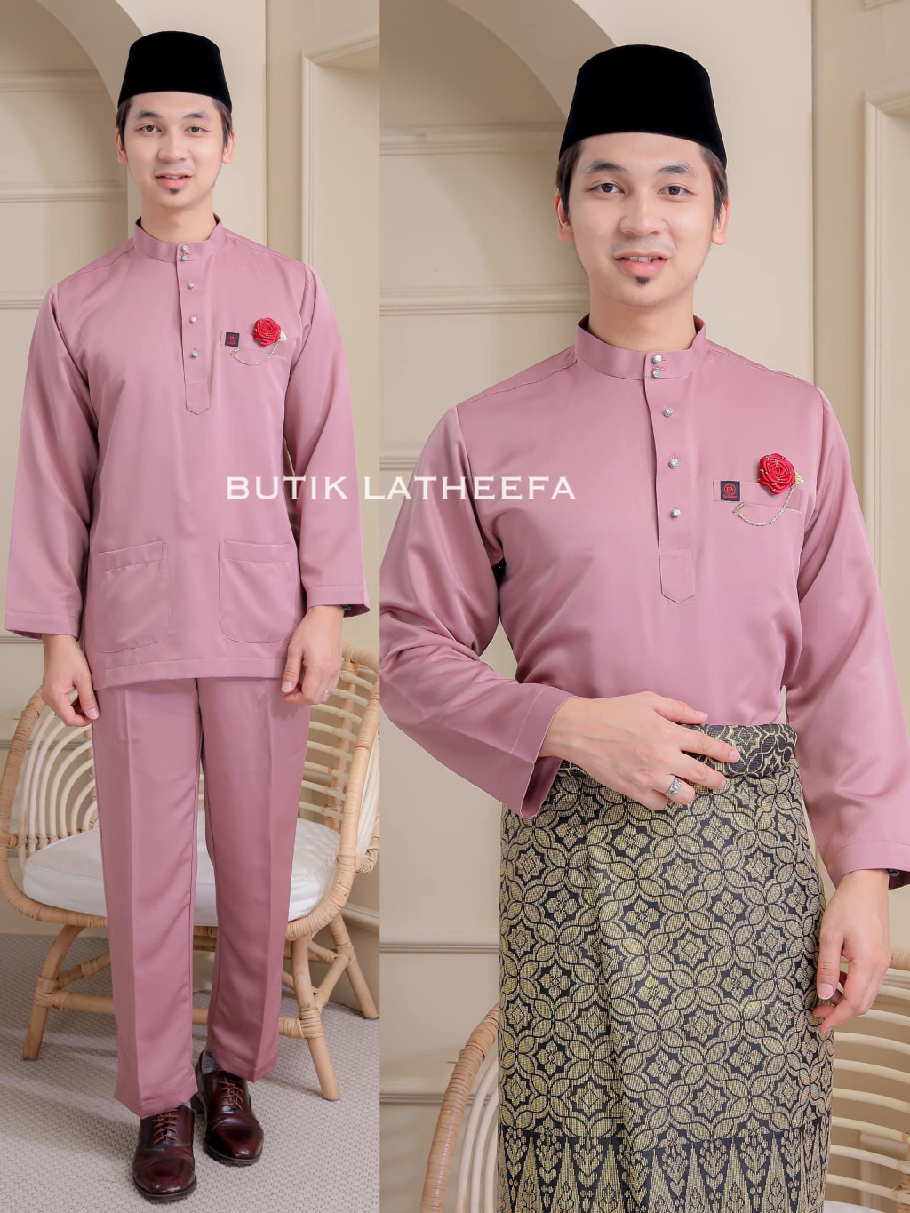 BAJU MELAYU WARNA BELACAN EXCLUSIVE | Shopee Malaysia