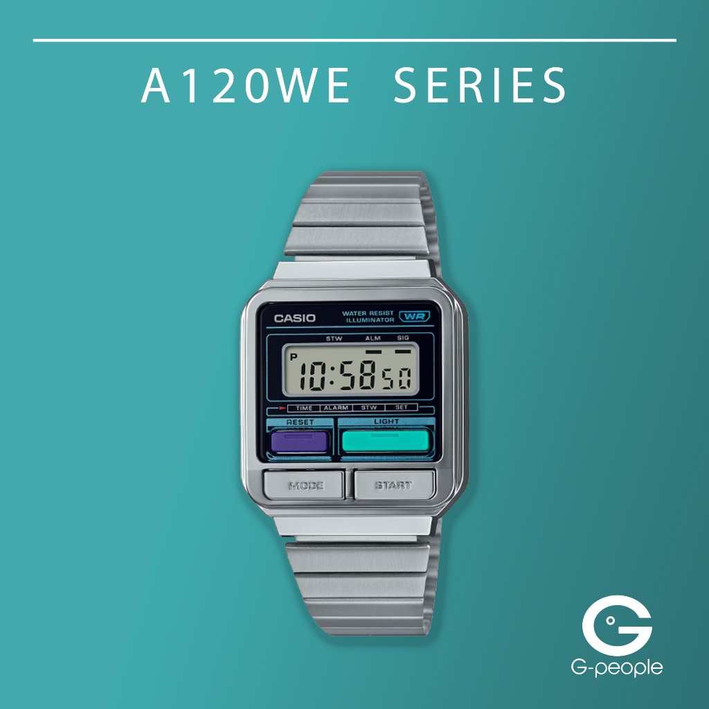 CASIO A120WE-1A / A120WE DIGITAL WATCH 100% ORIGINAL | Shopee Malaysia