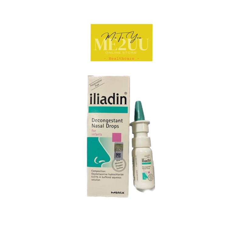 Iliadin Decongestant Nasal Drops Baby (SAFE) | Shopee Malaysia