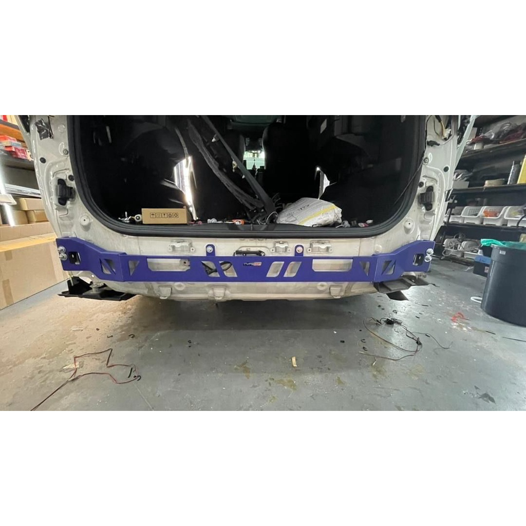 Toyota Alphard Vellfire AGH30 ANH20 TYPE ONE Rear Bumper Anti Crash Bar ...