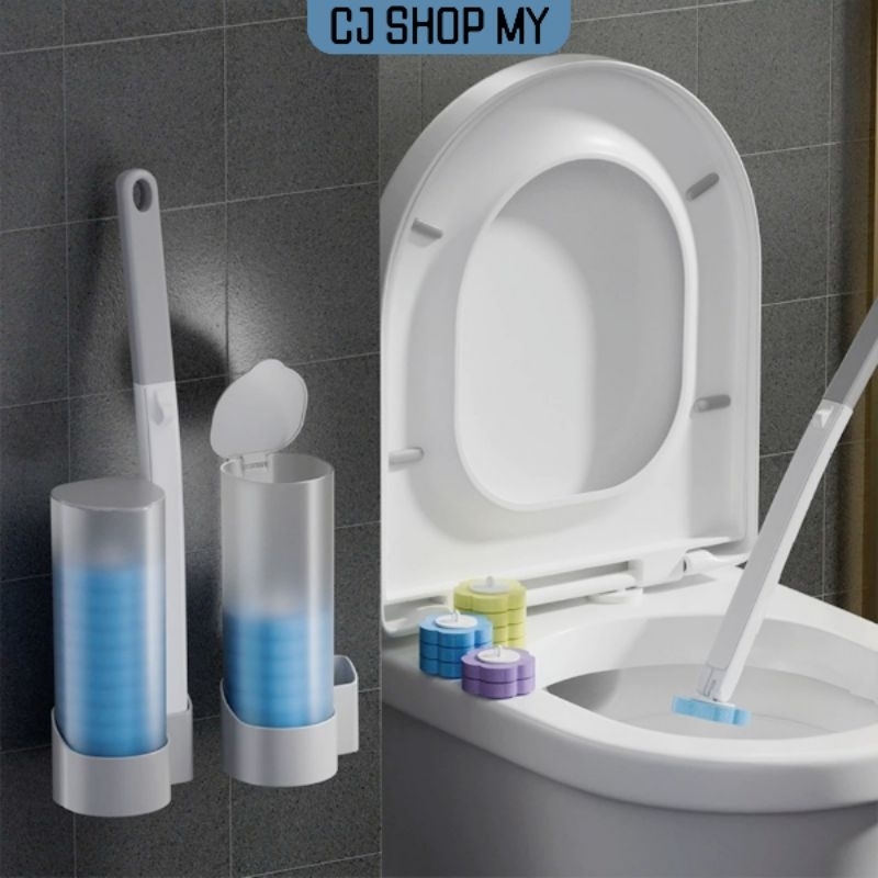 Berus tandas pakai buang, pembersih tandas,berus pembersih longkang ...