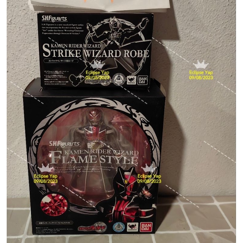 [Ready Stock] Bandai SHF S.H.Figuarts Kamen Rider Wizard with first ...