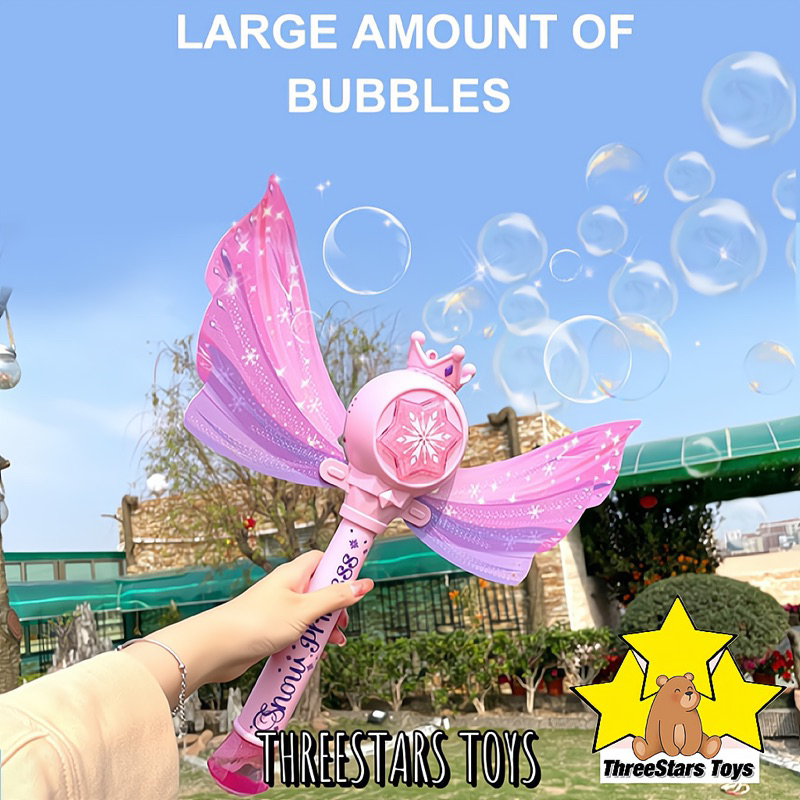 Bubble Gun Toys Princess Bubble Wand With Lighting And Music Bubble ...