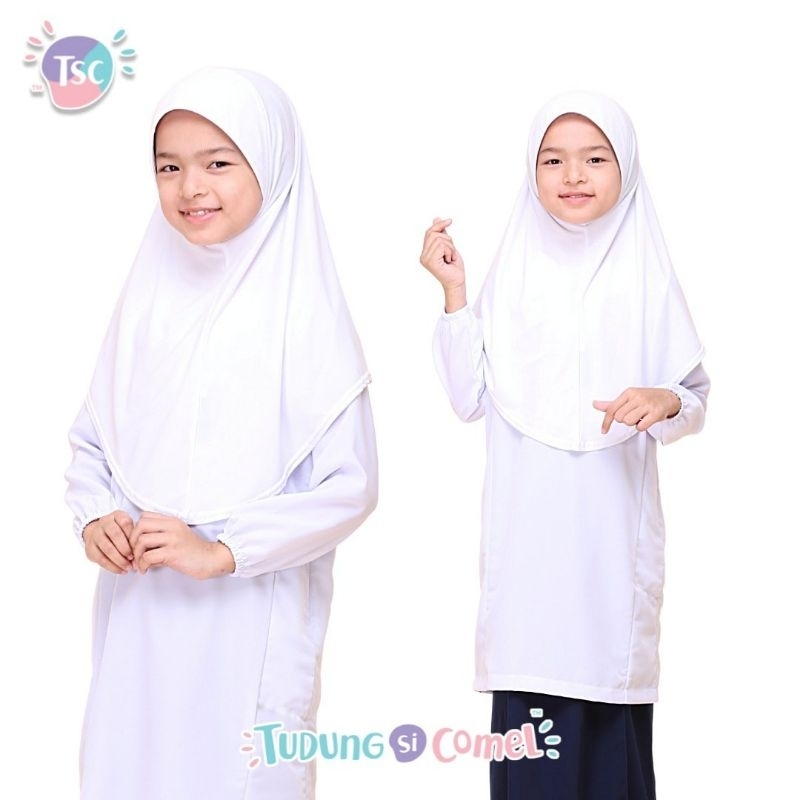 TudungSiComel Tudung Merdeka Tudung Sarung Tudung Sekolah Awning Lembut ...