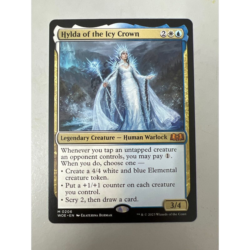 Magic The Gathering Hylda of the Icy Crown (WOE) | Shopee Malaysia