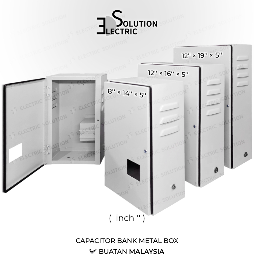 CAPACITOR BANK METAL BOX CLAD ELECTRICAL BOARD KOTAK SUIS ELEKTRIK ...