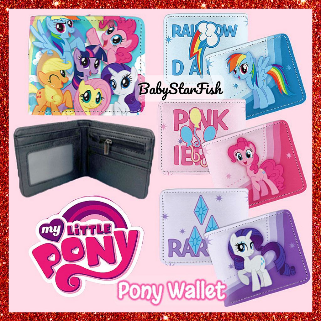 Ready Stock Little Pony Friend Pinkiepie wallet kid cartoon purse kids ...