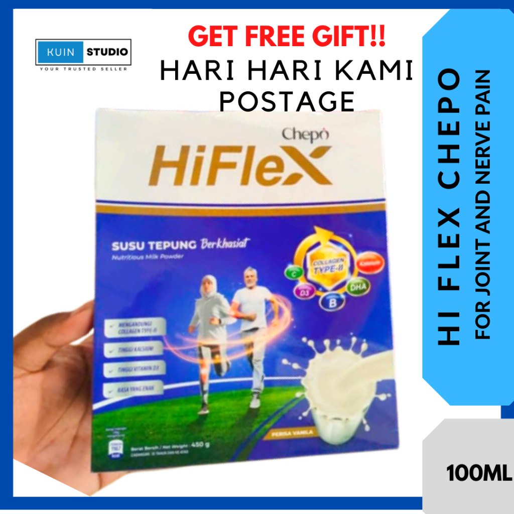 Chepo Hi Flex Susu Untuk Tulang dan Saraf Ubat Sakit Lutut Sendi Orang ...
