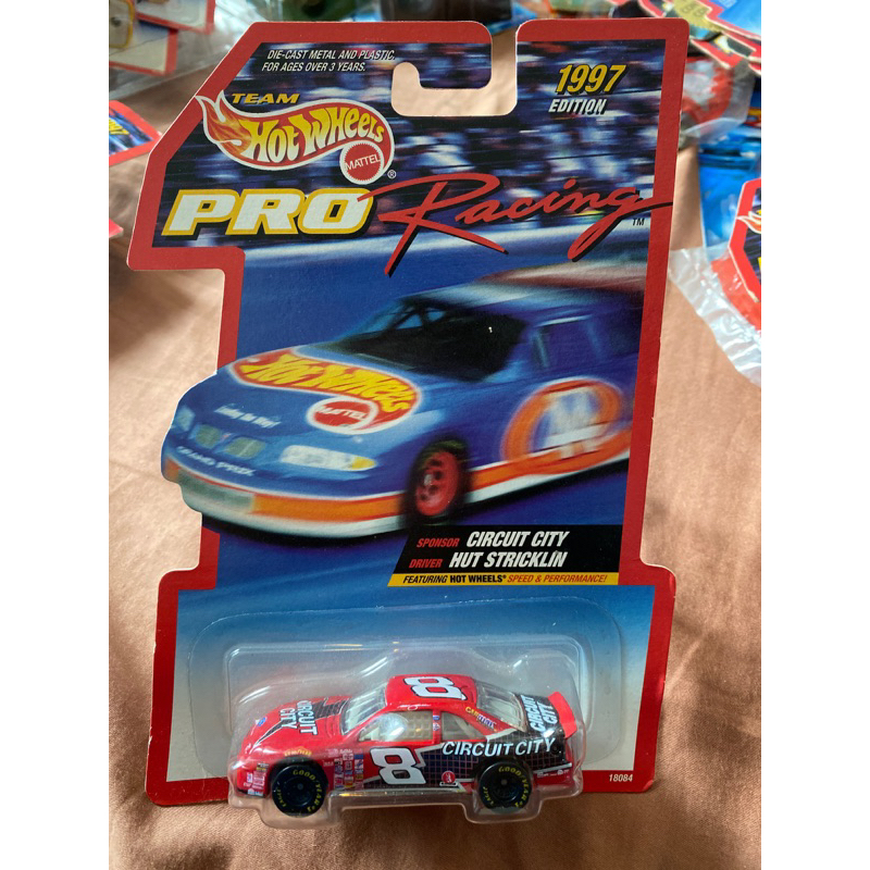 Hot Wheels Nascar Pro Racing Hut Stricklin #8 Circuit City | Shopee ...