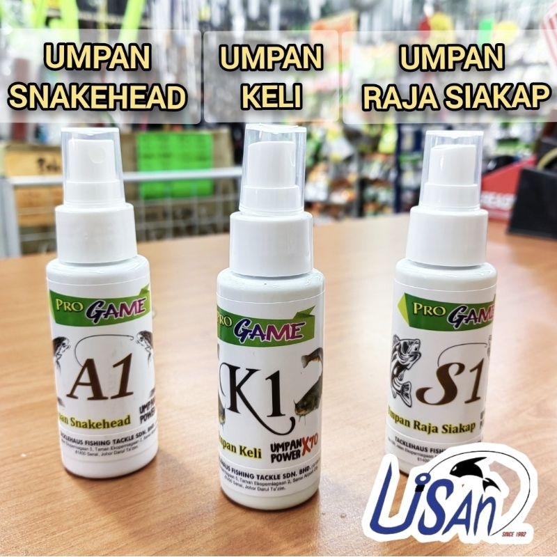 🔥FAST🔥PRO GAME SPRAY UMPAN PANCING #A1 UMPAN SNAKEHEAD/K1 UMPAN KELI ...