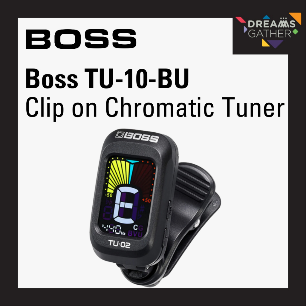 BOSS/TU-10-BU Clip on Chromatic Tuner | Shopee Malaysia