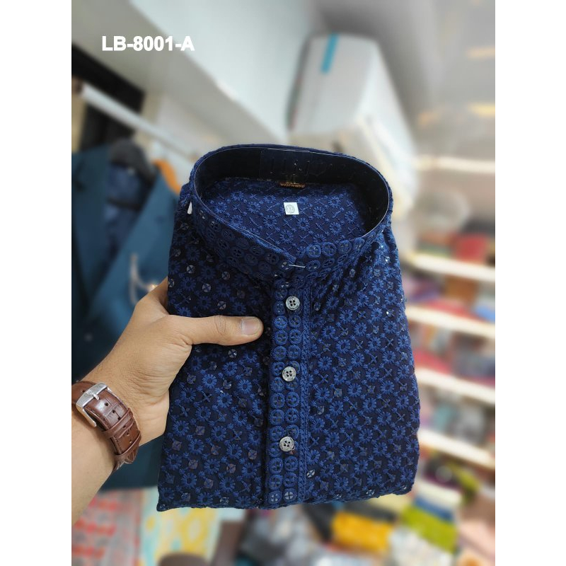 Men’s Lucknowi Kurta/Kurta Lucknowi Lelaki | Shopee Malaysia