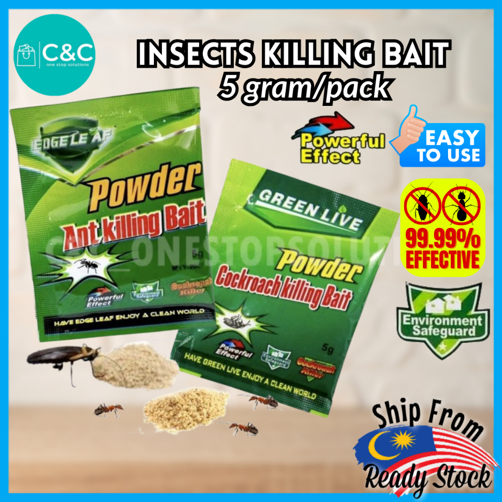 C&C Power Ant Killing Bait / Power Cockroach Killing Bait 5g Insect ...