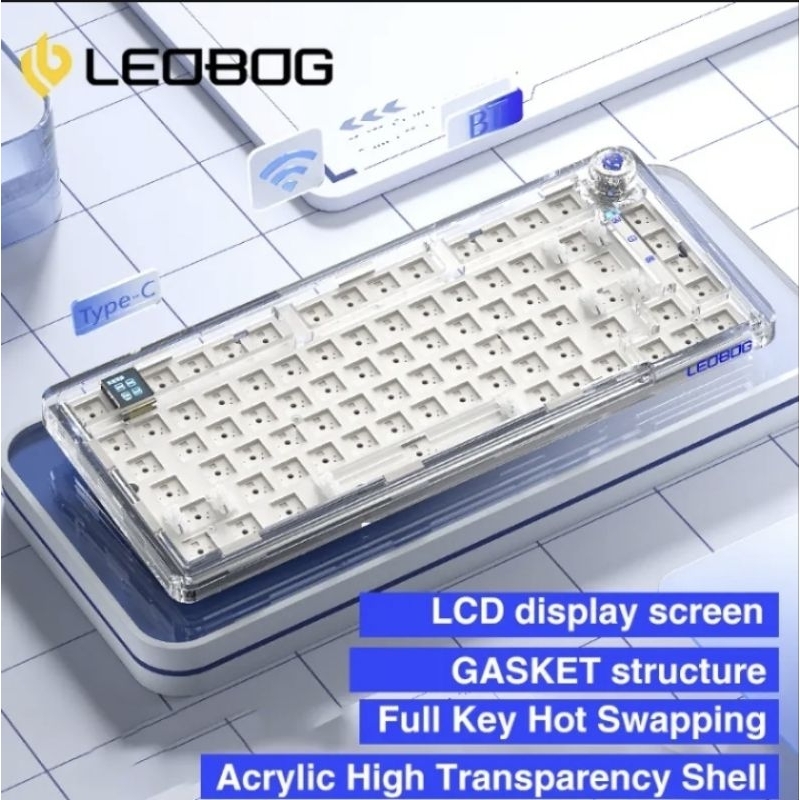 [READY STOCK] Leobog K81 Pro 75% With LCD Screen for Gif Mechanical ...