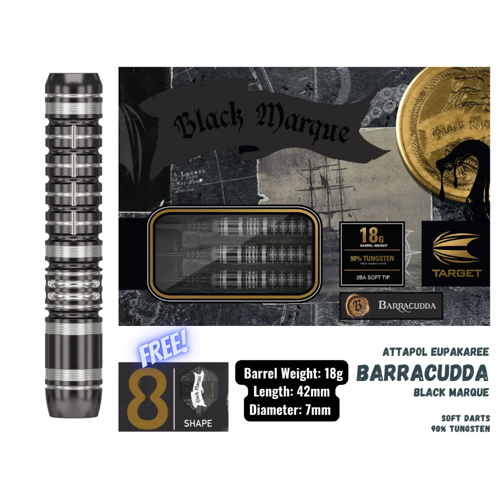 TARGET BLACK MARQUE BARRACUDDA ( ATTAPOL EUPAKAREE PLAYER MODEL ...