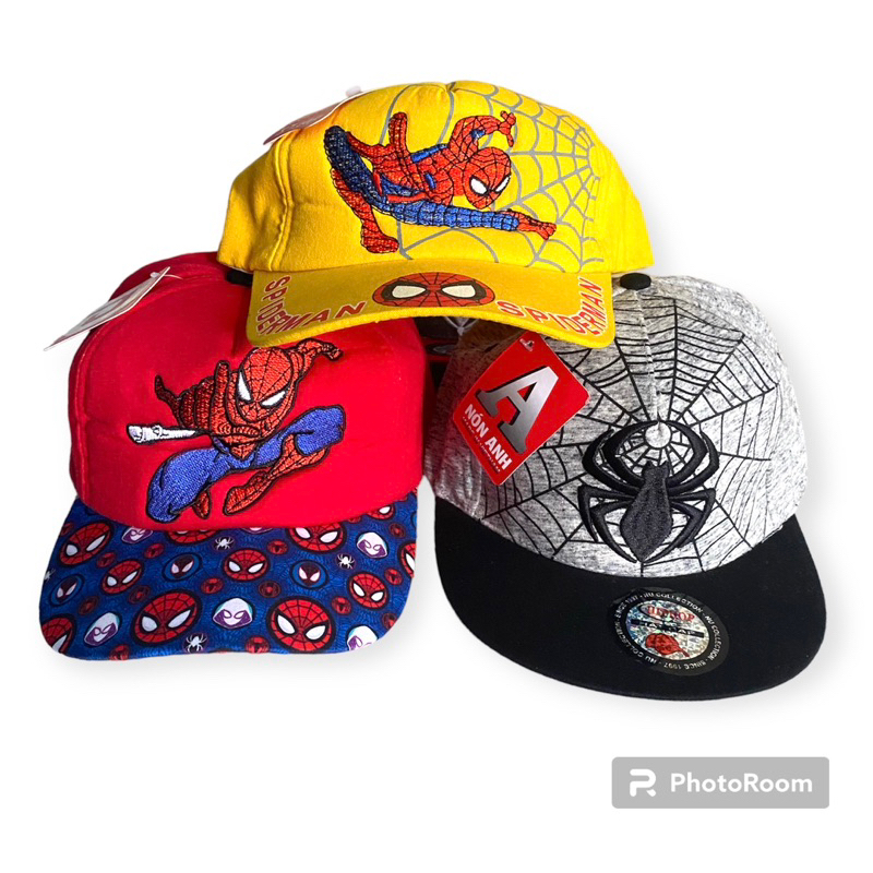 Topi budak lelaki kartun kanak 3-10Y| Cap kids boy spiderman captain ...