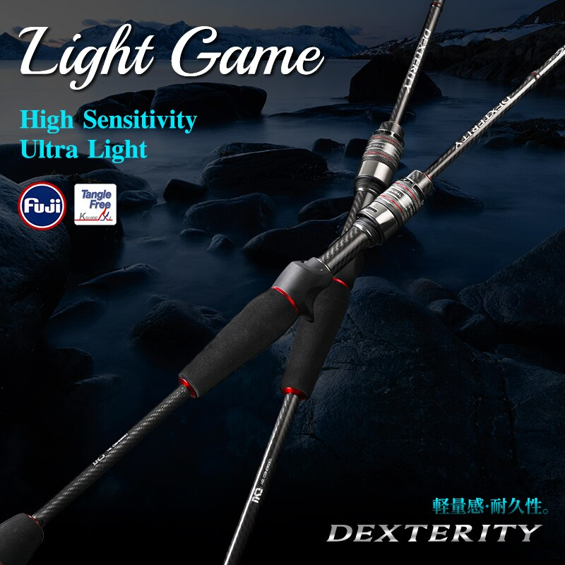 Tsurinoya Malaysia Dexterity 7'2 Ajing/Ultralight Spinning/BC Rod/Solid ...