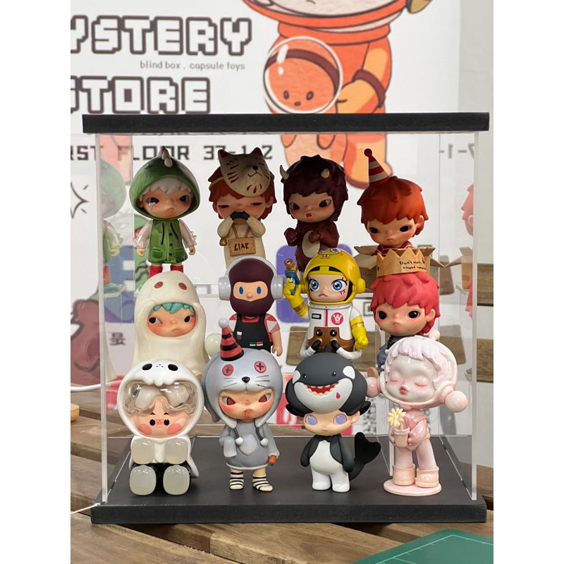 [READY STOCK] Blind Box Action Figure Acrylic Display Box 盲盒手办 亚克力 展示盒 ...