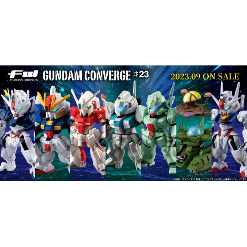 FW BANDAI GUNDAM CONVERGE 23 AERIAL AERIAL REBUILD S GUNDAM MAGELLA ATTACK LUGGUN ZETA PLUS A1 ...