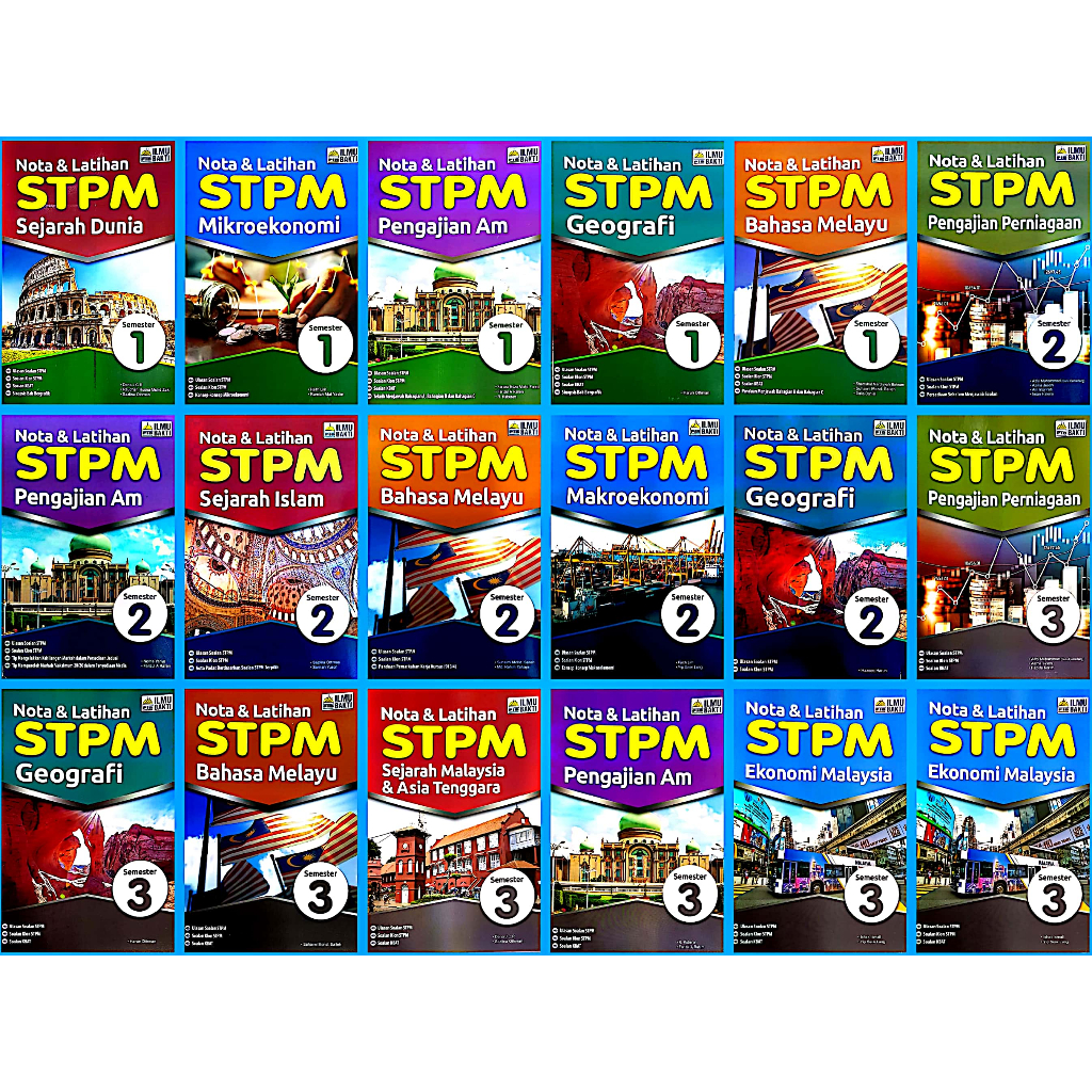 [ Ilmu Bakti ] Nota & Latihan STPM Semester 1 , 2 & 3 2023 Buku Latihan | Shopee Malaysia
