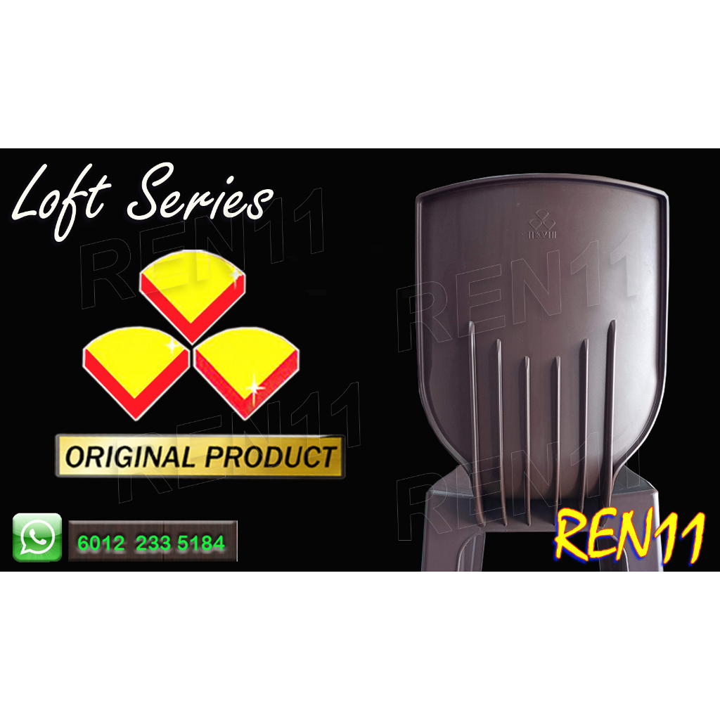3V Grad A Plastic Chair ,Dining Chair ,kerusi makan , Cafe Chair ...