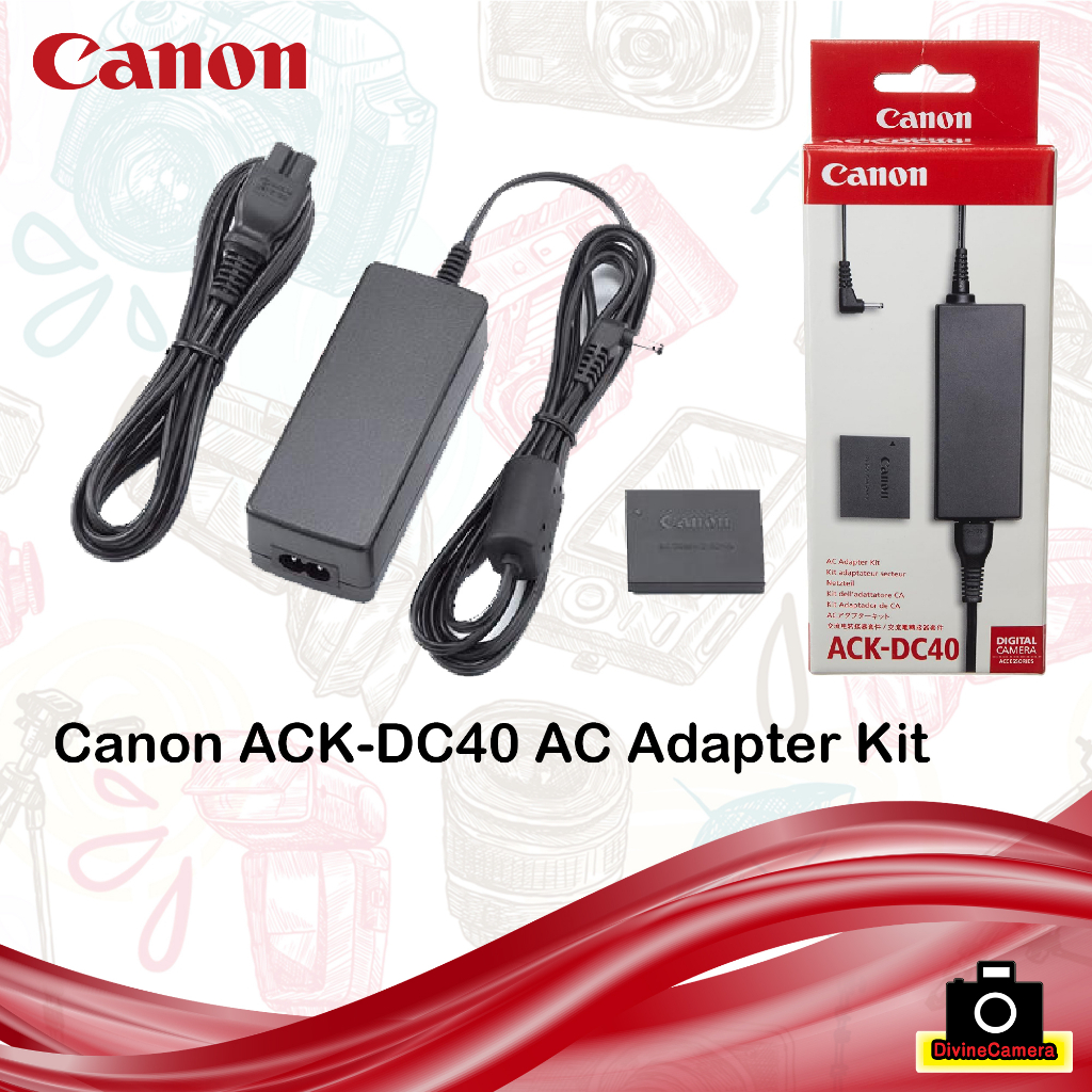 Canon ACK-DC40AC Adapter Kit | Shopee Malaysia