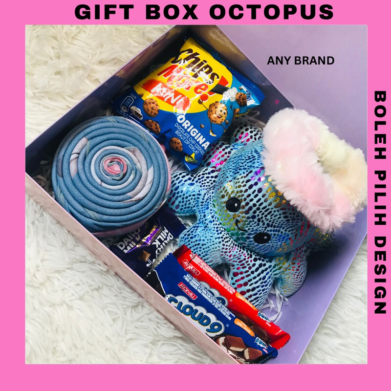 OCTOPUS | Gift Box Octopus Tudung Shawlpublika Minaz Leeyanarahman ...