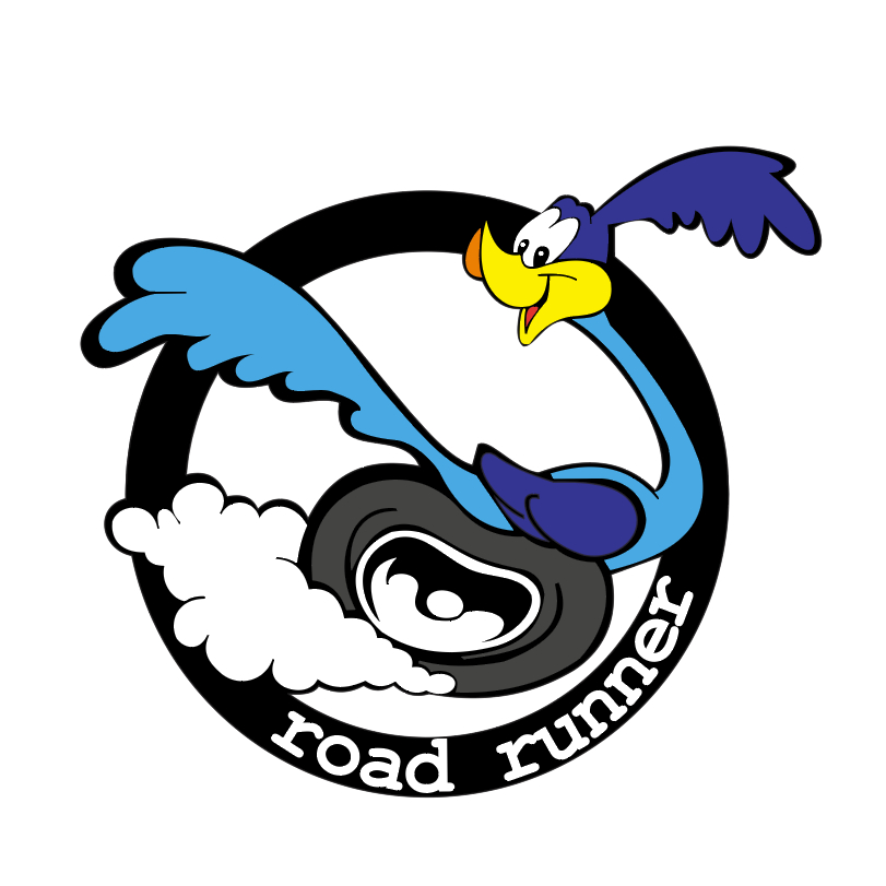 STICKER ROAD RUNNER,STICKER TAMPAL LUAR CERMIN/BODY STICKER CARTOON ...