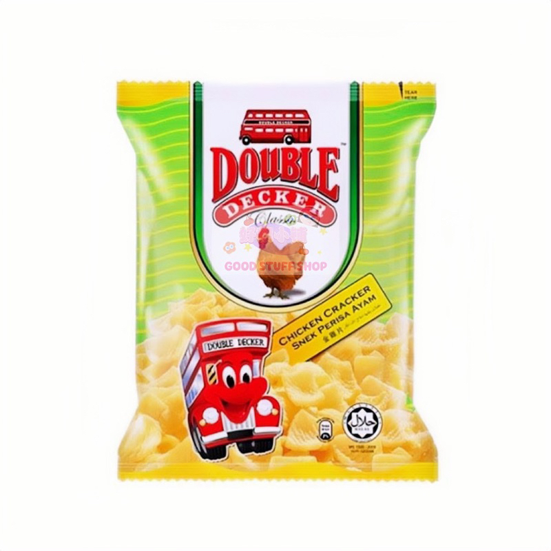 Double Decker Snack Prawn Cracker/Chicken Cracker/Cheese Ring(55g-70g ...
