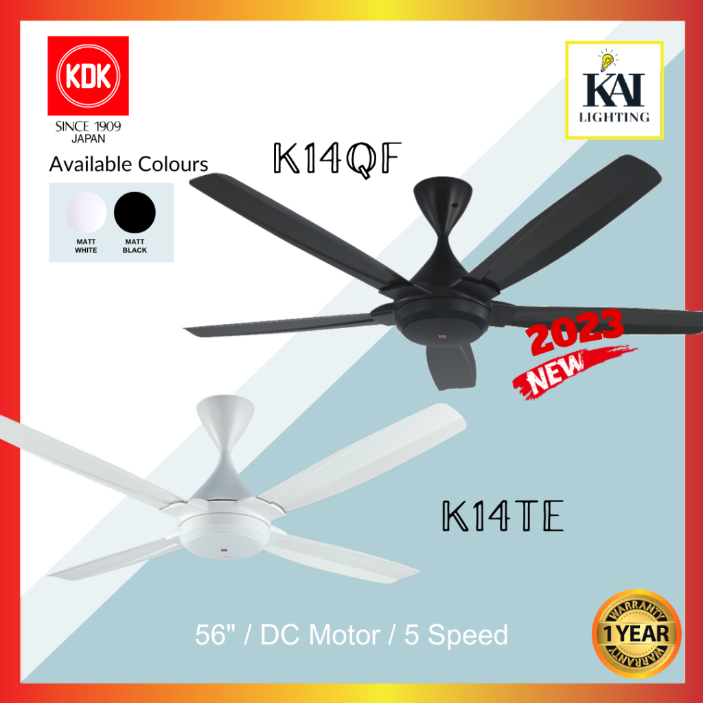 KDK NEW SERIES K14QF-DG / K14QF-WT / K14TE-DG / K14TE-WT ~ KDK 56 ...