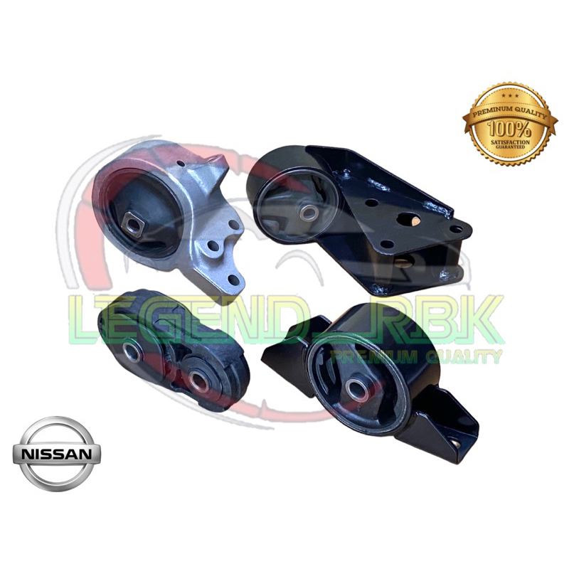 (4PCS) NISSAN SENTRA B14 MANUAL ENGINE MOUNTING SET (PREMIUM QUALITY ...