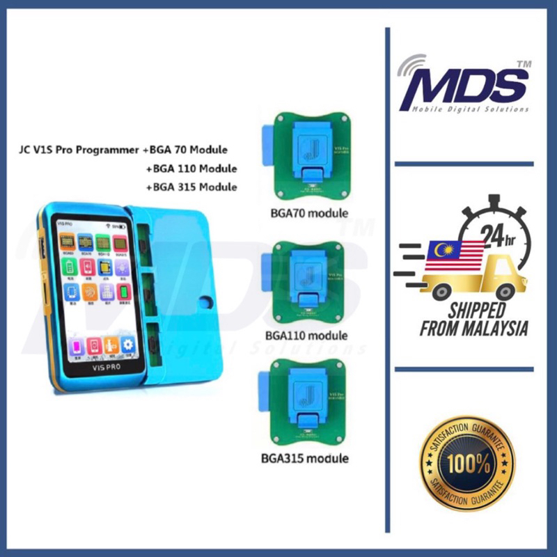 JC V1S Pro Programmer Module BGA70 BGA110 BGA315 for mobile phone ...