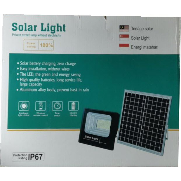 1200W Solar Lights & 18W Solar Panel | Shopee Malaysia