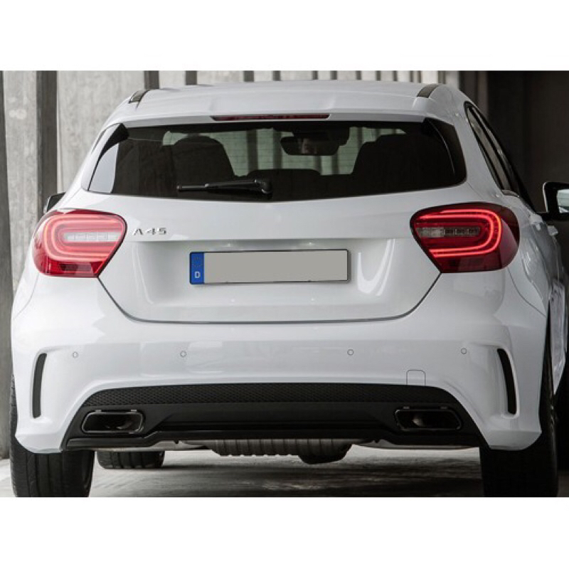 Mercedes Benz W176 `13 A45 AMG Style Rear Bumper With Diffuser | Shopee ...