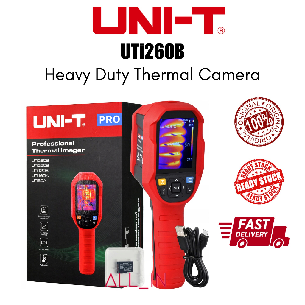 UNI-T UTi260B Heavy Duty Thermal Camera | Shopee Malaysia