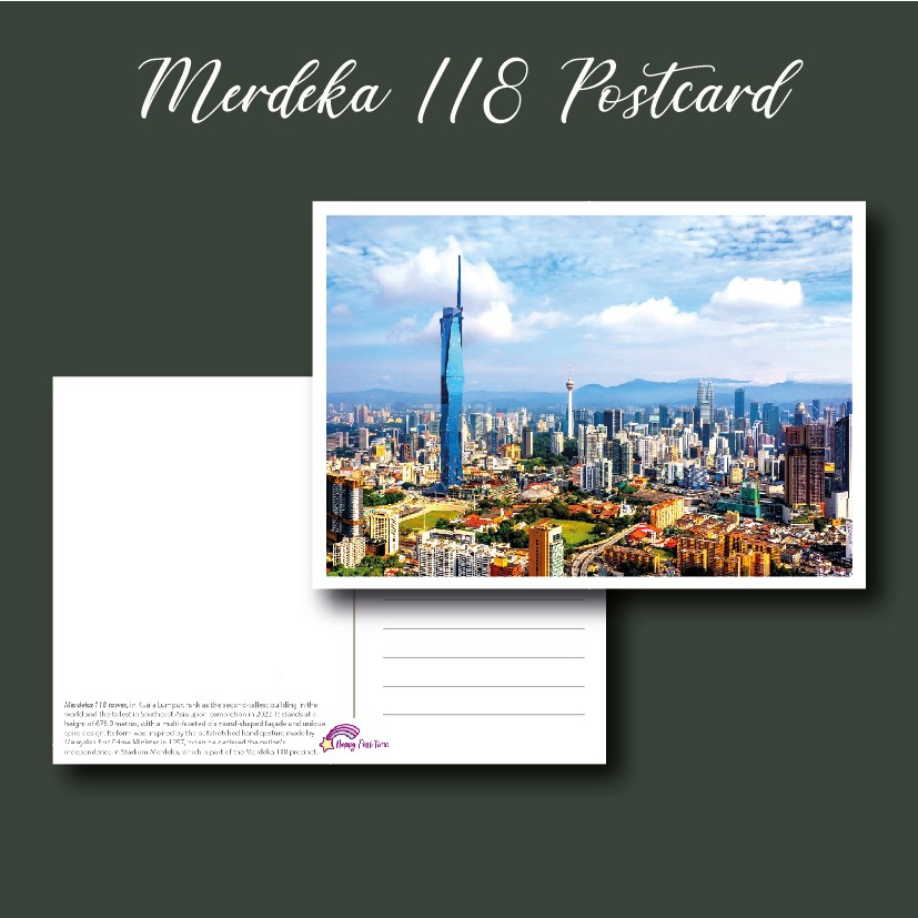 Merdeka 118 Postcard / Postcrossing / Poskad Malaysia Kuala Lumpur ...