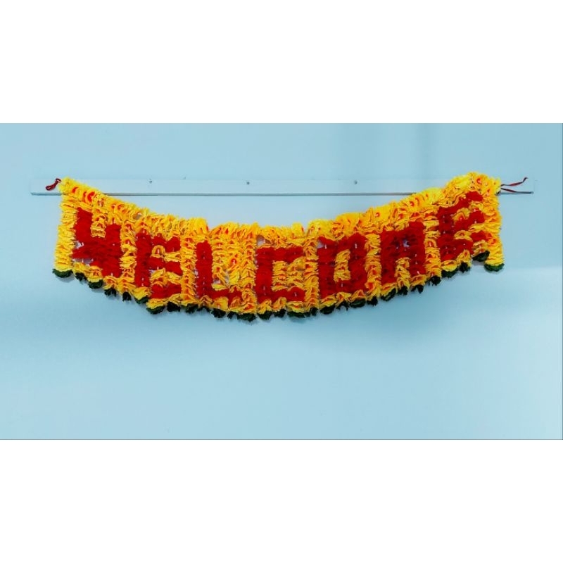 Artificial Welcome Toran 5ft Entrance Door Wall Wedding Deepavali ...