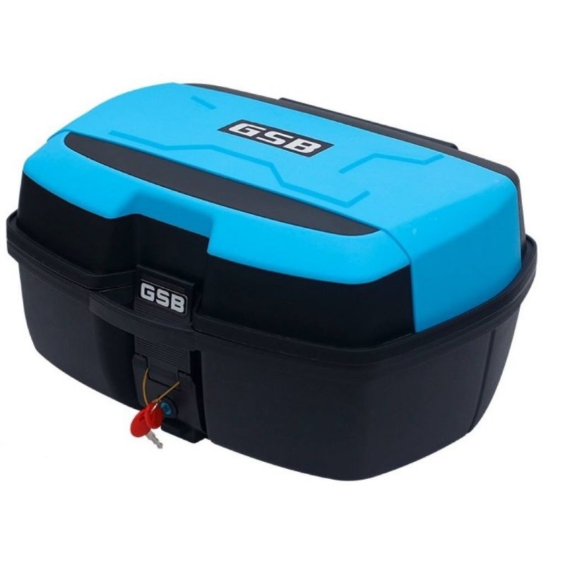 GSB 37L 47L Top Box lock Motorcycle Box Storage Extra Trunk Waterproof ...