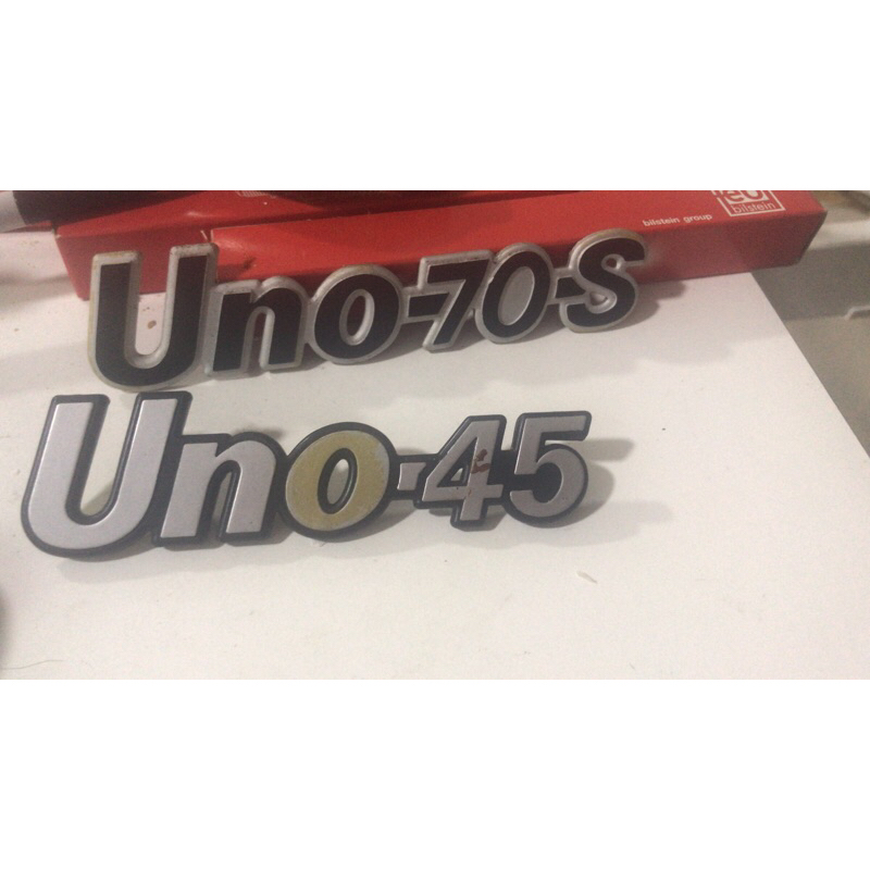 Fiat Uno 45 Emblem logo rear | Shopee Malaysia