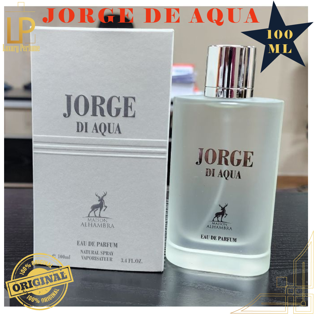 JORGE DE AQUA FOR MEN 100ML 100% AUTENTIC EAU DE PERFUME SPRAY BY ...