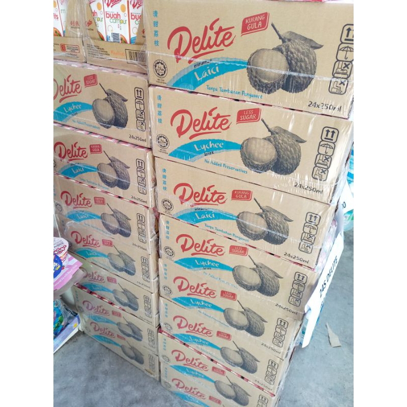 250ml Delite Packet Drink Air Kotak Delite 24pcs | Shopee Malaysia